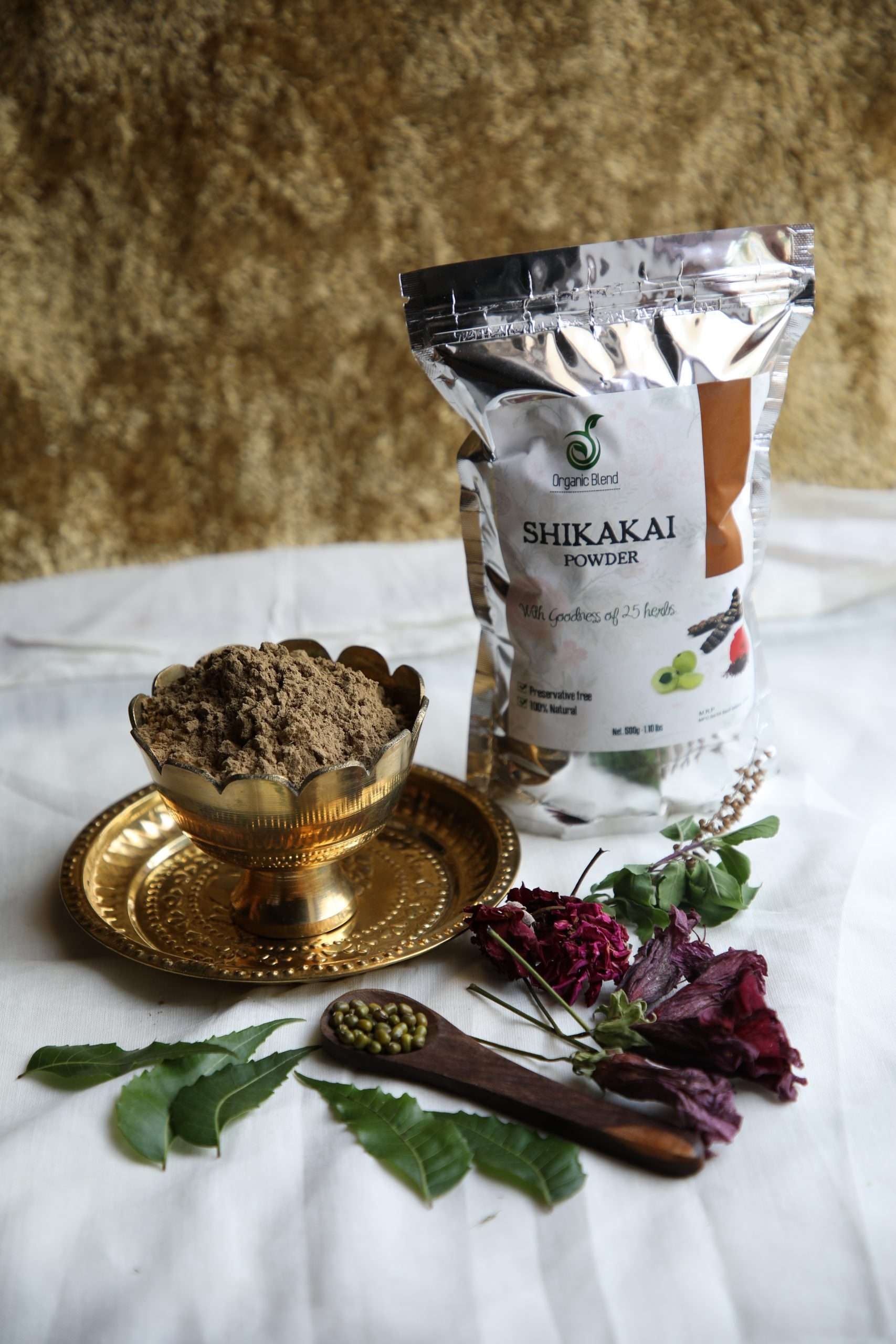 Herbal Shikakai Powder - Organic Blend Products