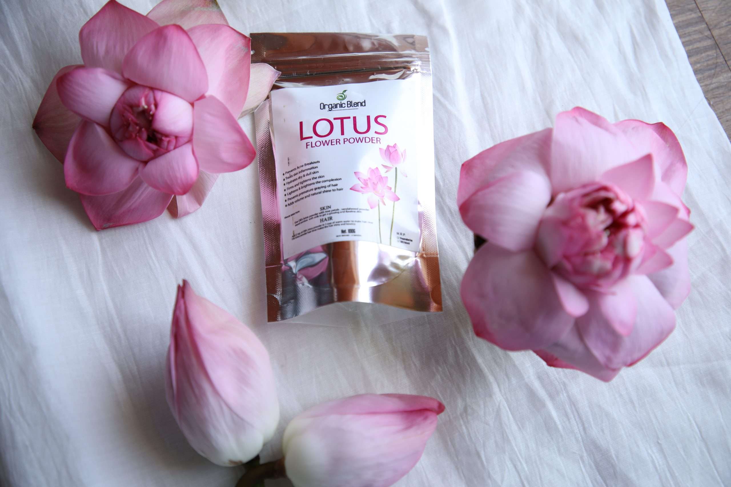 Lotus Flower Powder - Organic Blend Products
