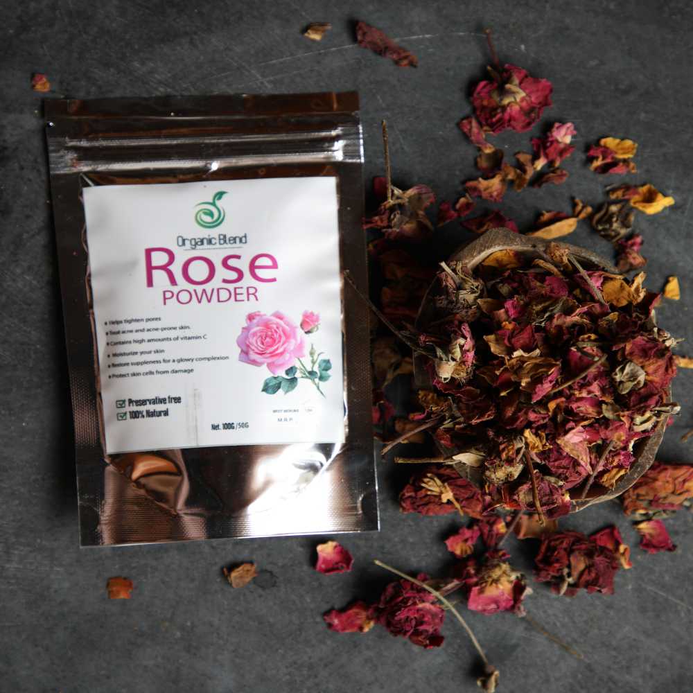 Rose Petal Powder - Organic Blend Products