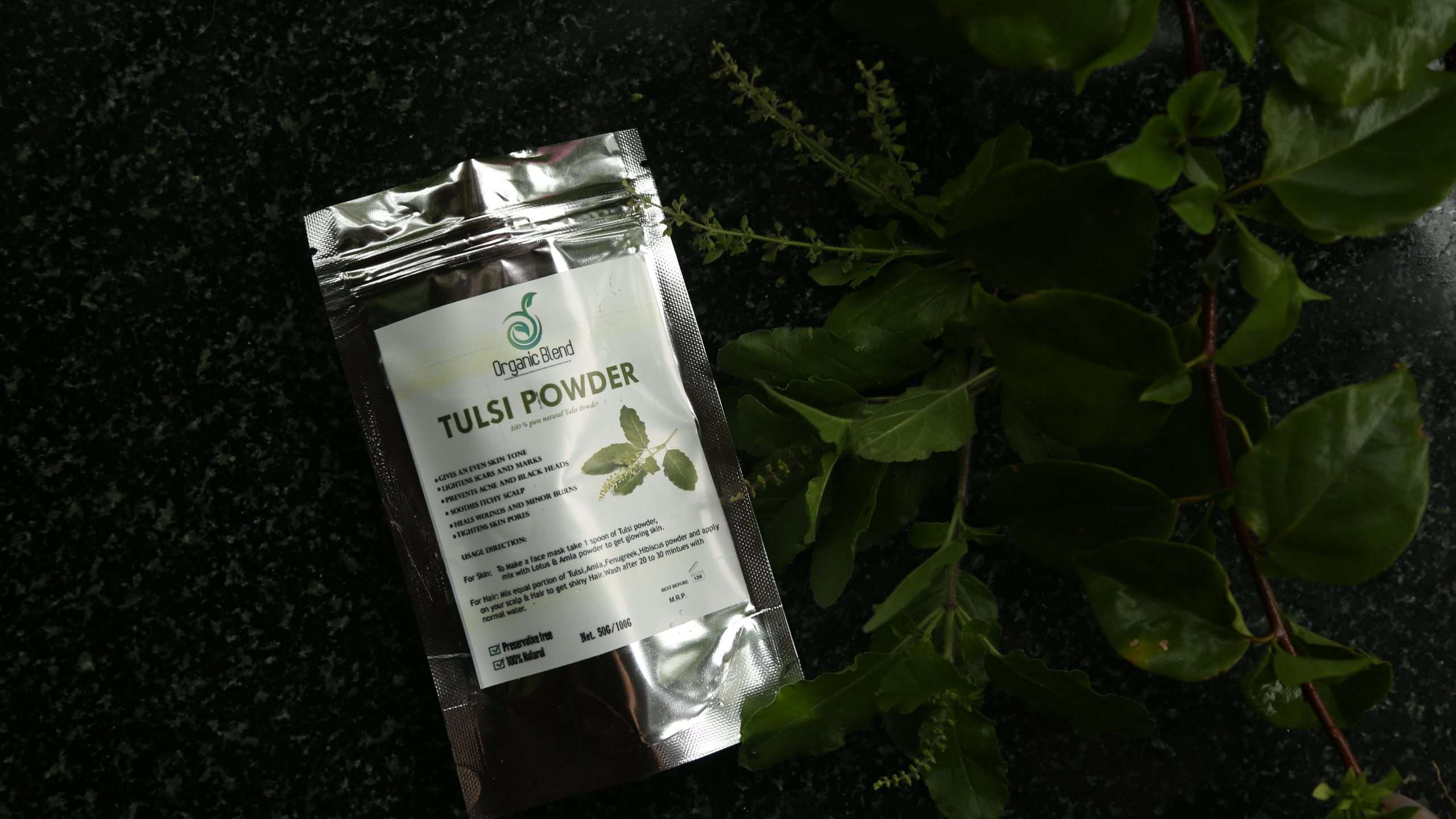Tulsi Powder - Organic Blend Products